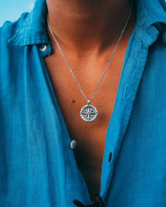 Royale Merchant Handcrafted l 925 Sterling Silver l Authentic Leather