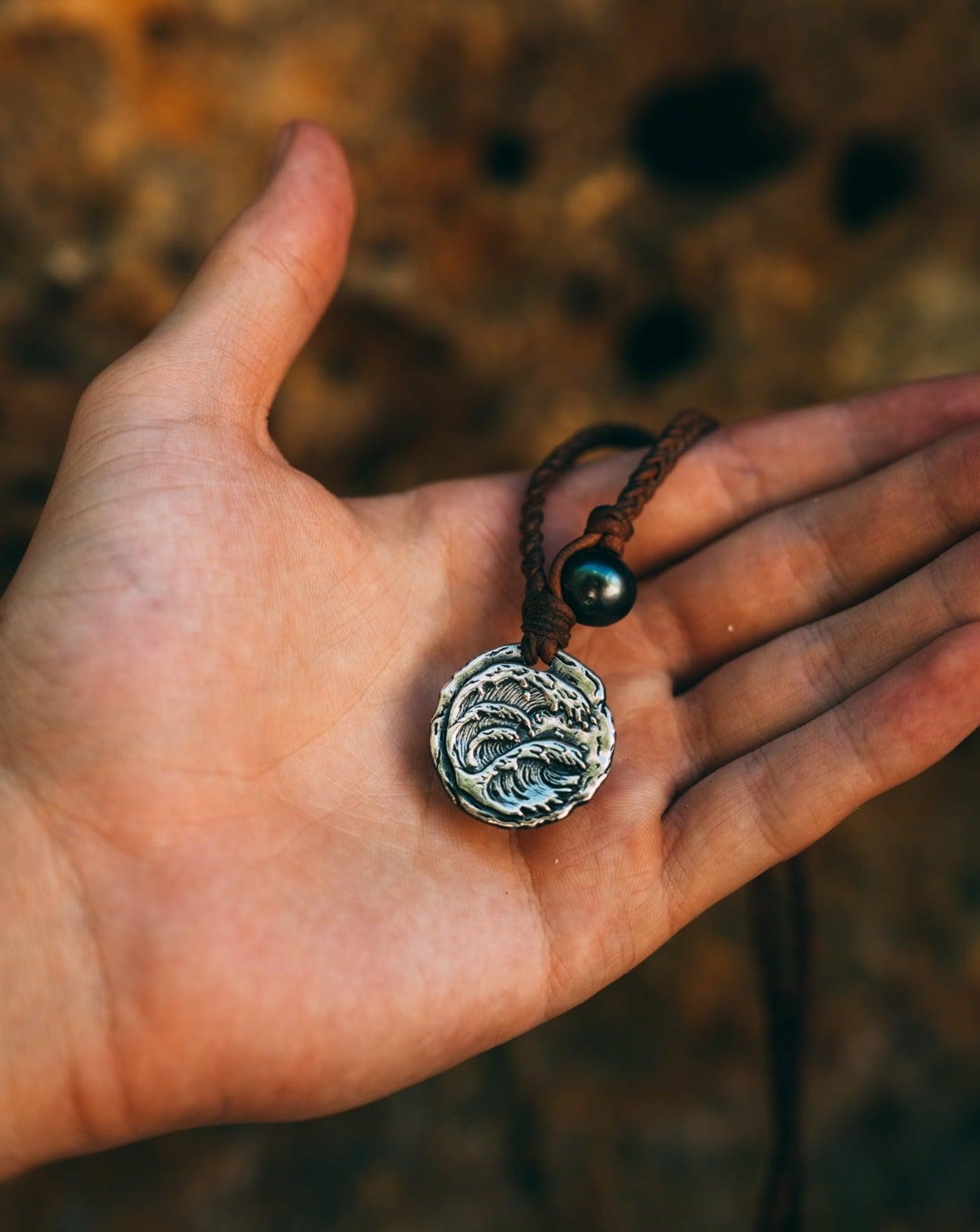 The Wave Coin Necklace | Handmade to last a lifetime. – Royale Merchant