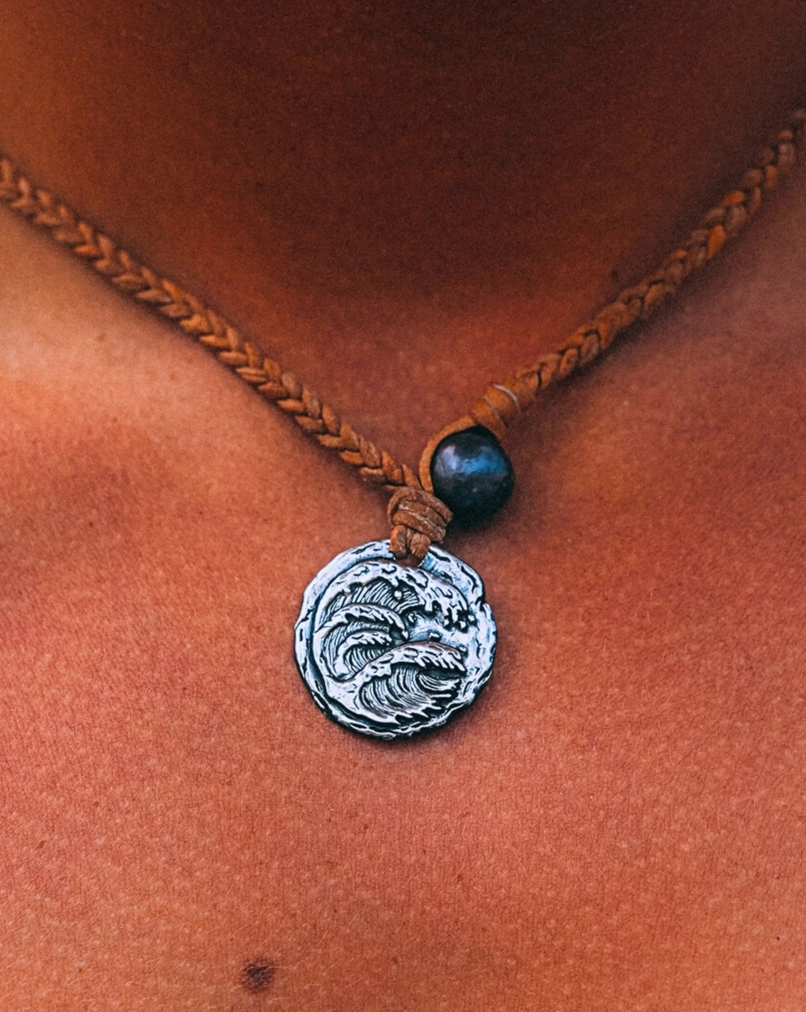 The Wave Coin Necklace | Handmade to last a lifetime. – Royale Merchant
